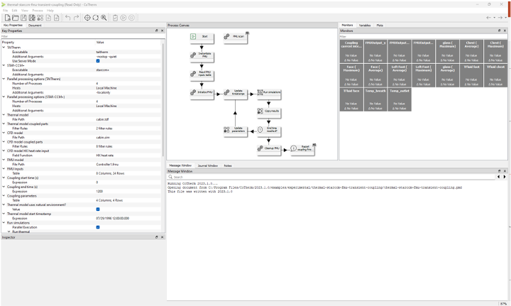 3-Tool Coupling with the Human Thermal Modeling Extension