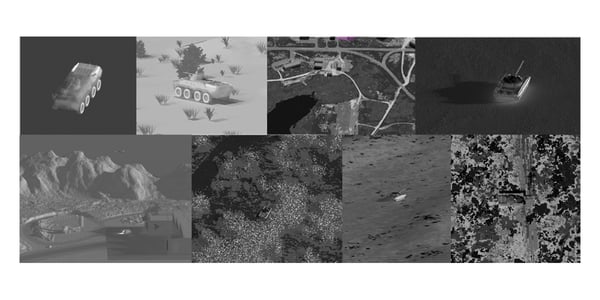 Scene Simulation for Artificial Intelligence Applications